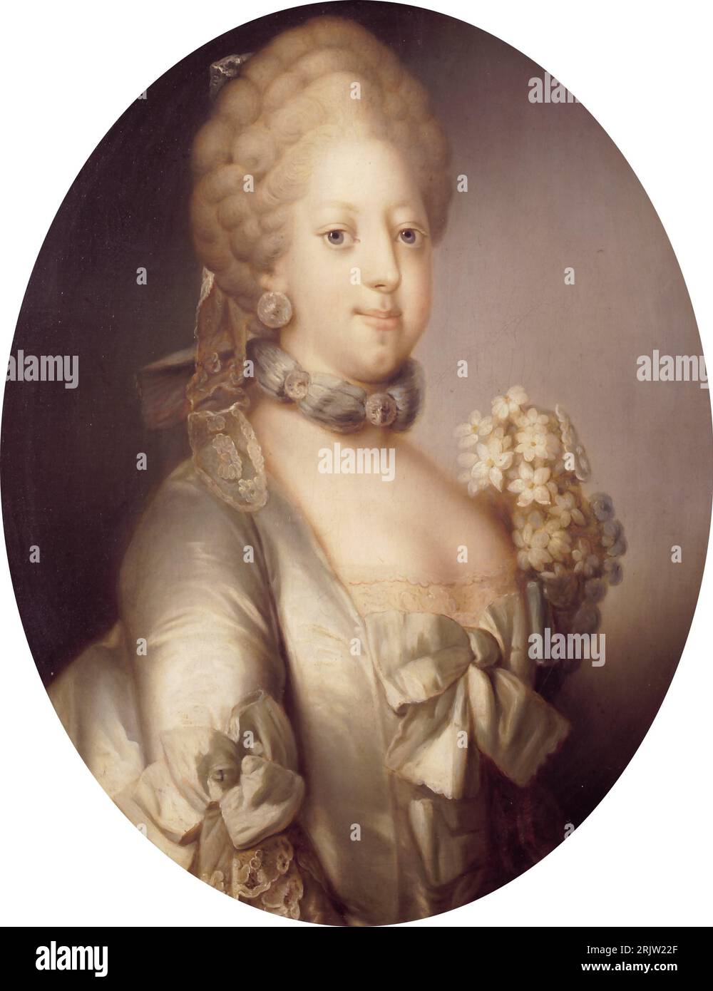 Queen Carolina Matilde of Denmark (1751-1775) before 1775 by Peder Als ...