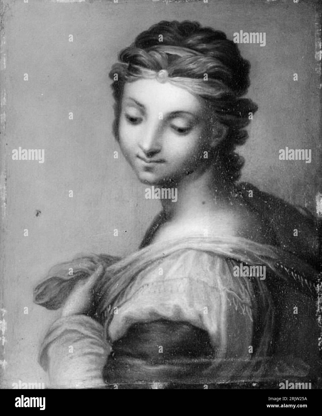 Den hellige Barbara between 1741 and 1776 by Peder Als Stock Photo - Alamy