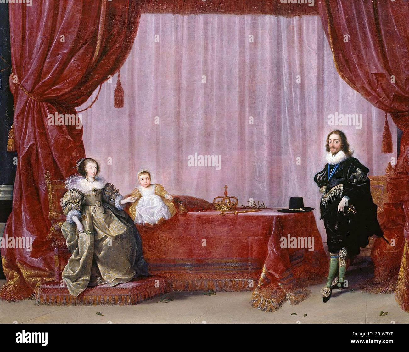 Charles i henrietta maria hi-res stock photography and images - Alamy