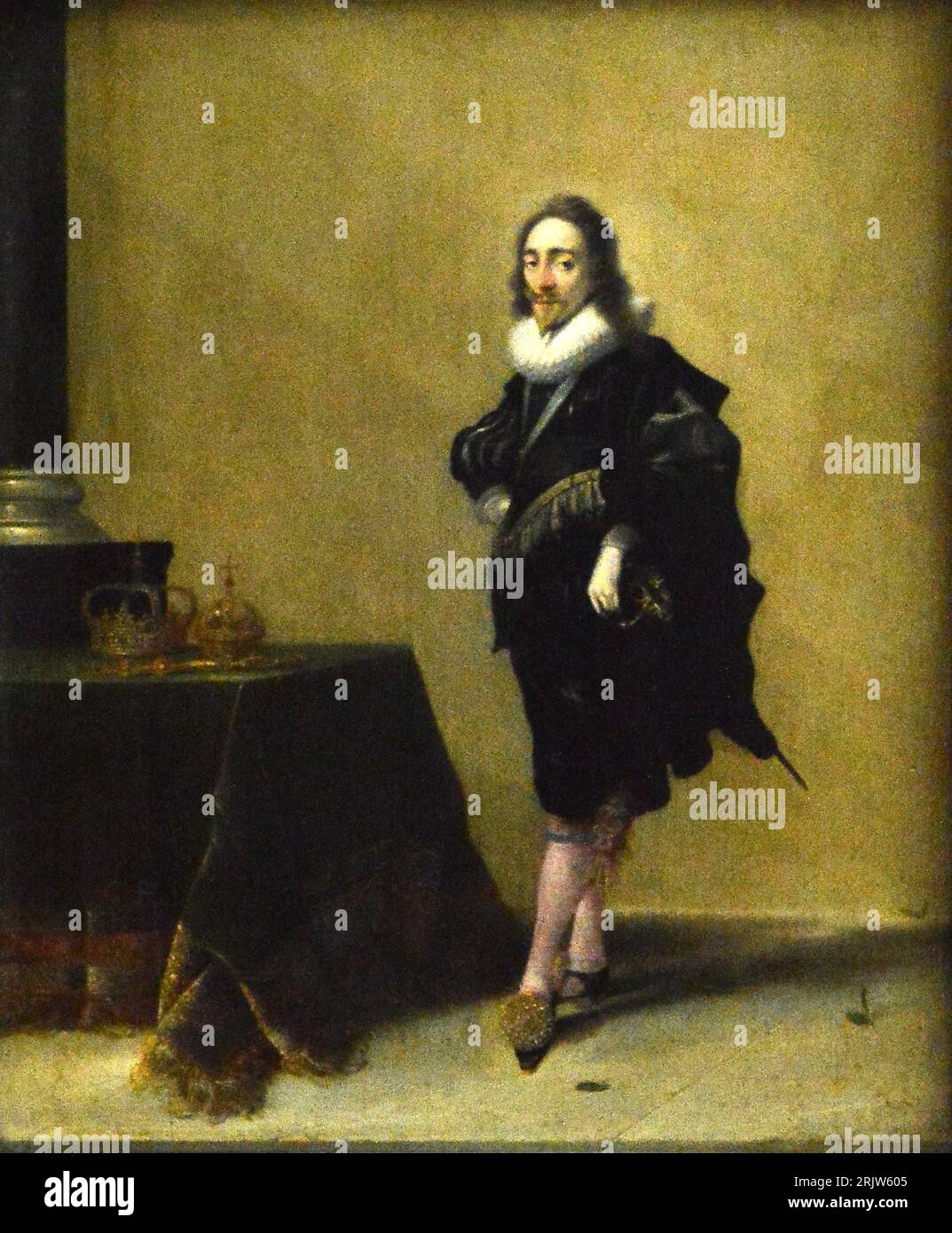 Portrait of King Charles I of England (1600-1649) 1632 by Hendrik ...