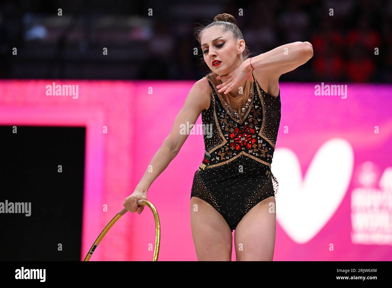Valencia, Spain. 23rd Aug, 2023. KALEYN Boryana (BUL) hoop during ...