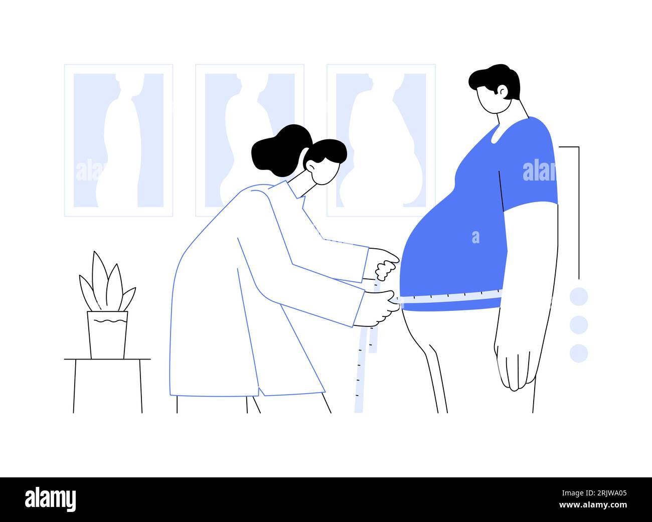 Metabolic syndrome abstract concept vector illustration Stock Vector ...