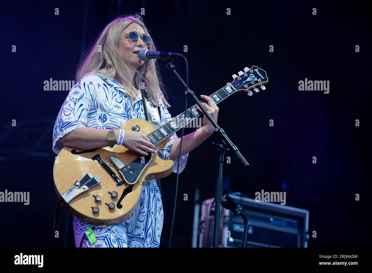 Trondheim, Norway. 19th, August 2023. The Swedish band Dina Ögon ...