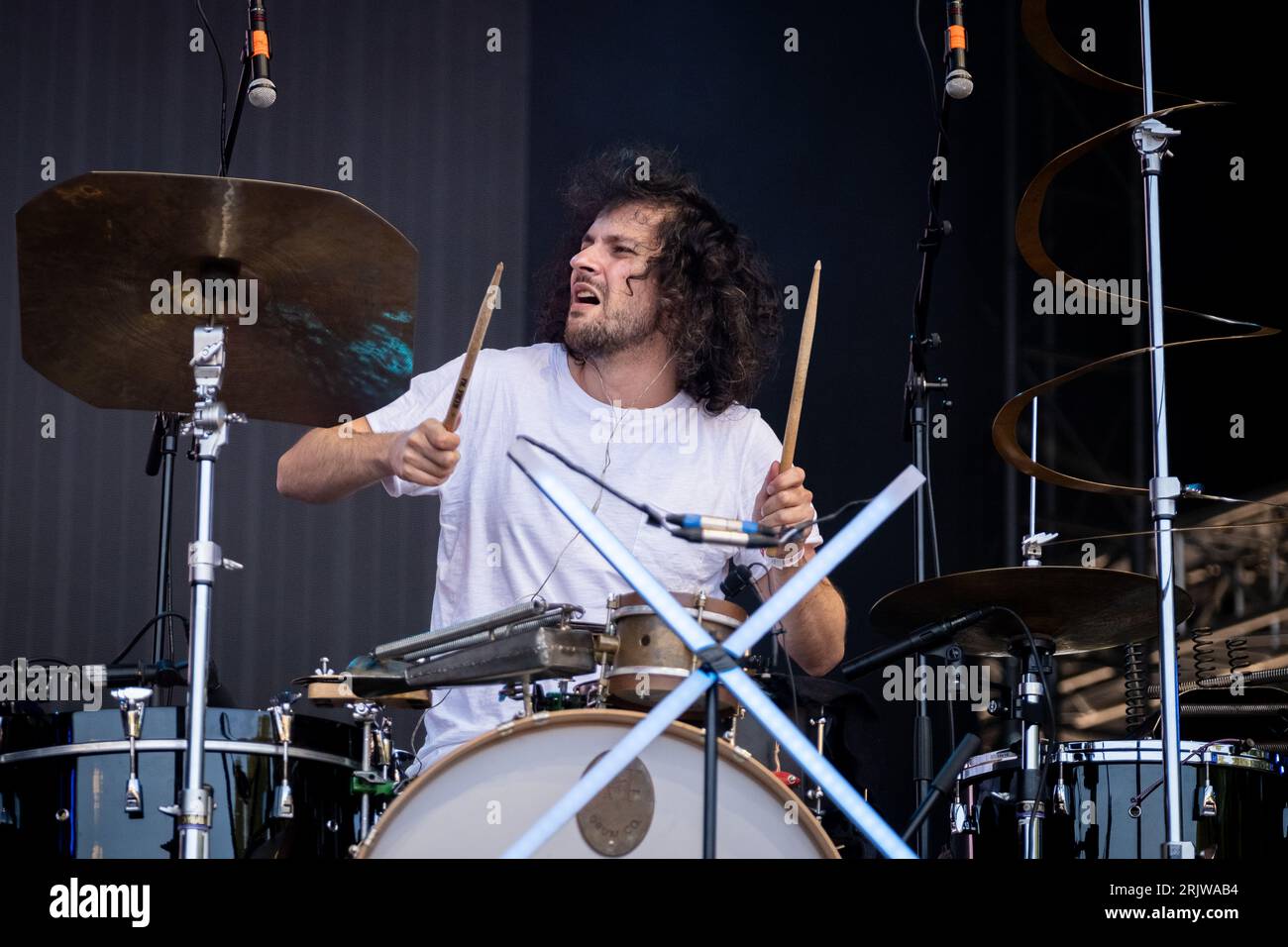 Trondheim, Norway. 18th, August 2023. The Norwegian-Sami band ISÁK ...