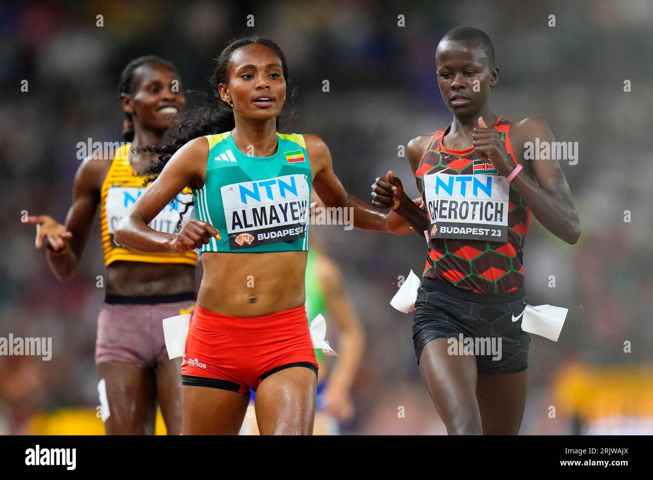 Sembo Almayew, of Ethiopia, Peruth Chemutai, of Uganda and Faith ...