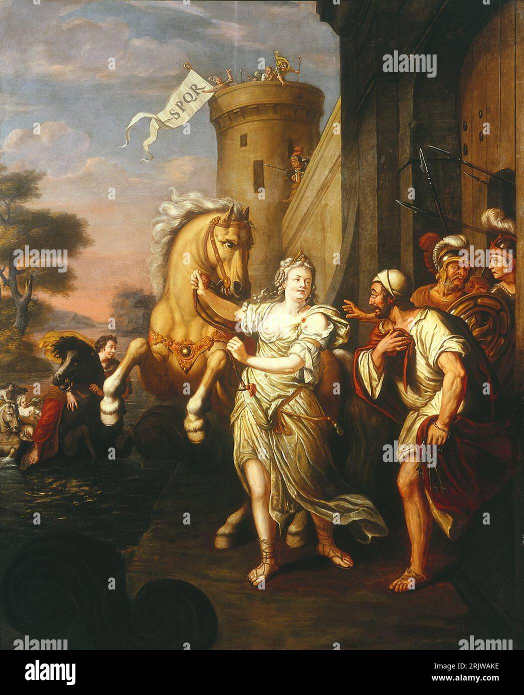 Bij de poorten van rome hi-res stock photography and images - Alamy