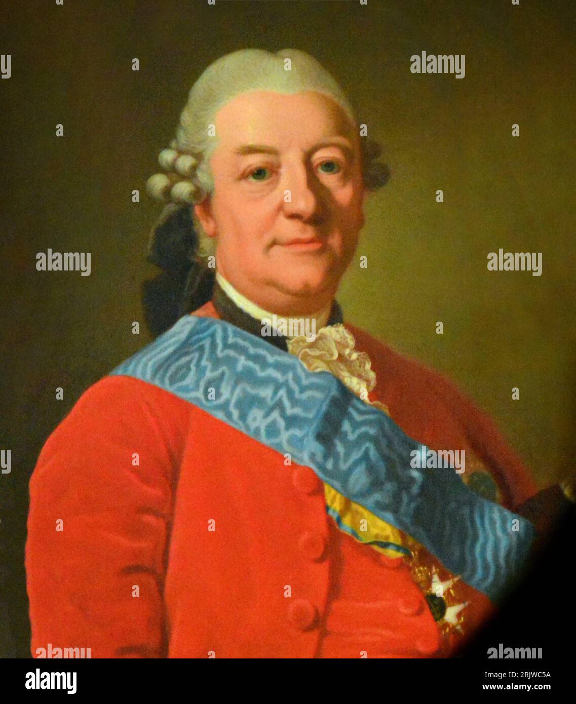 Portrait by Carl von Fersen 18th century by Per Krafft the Elder Stock ...