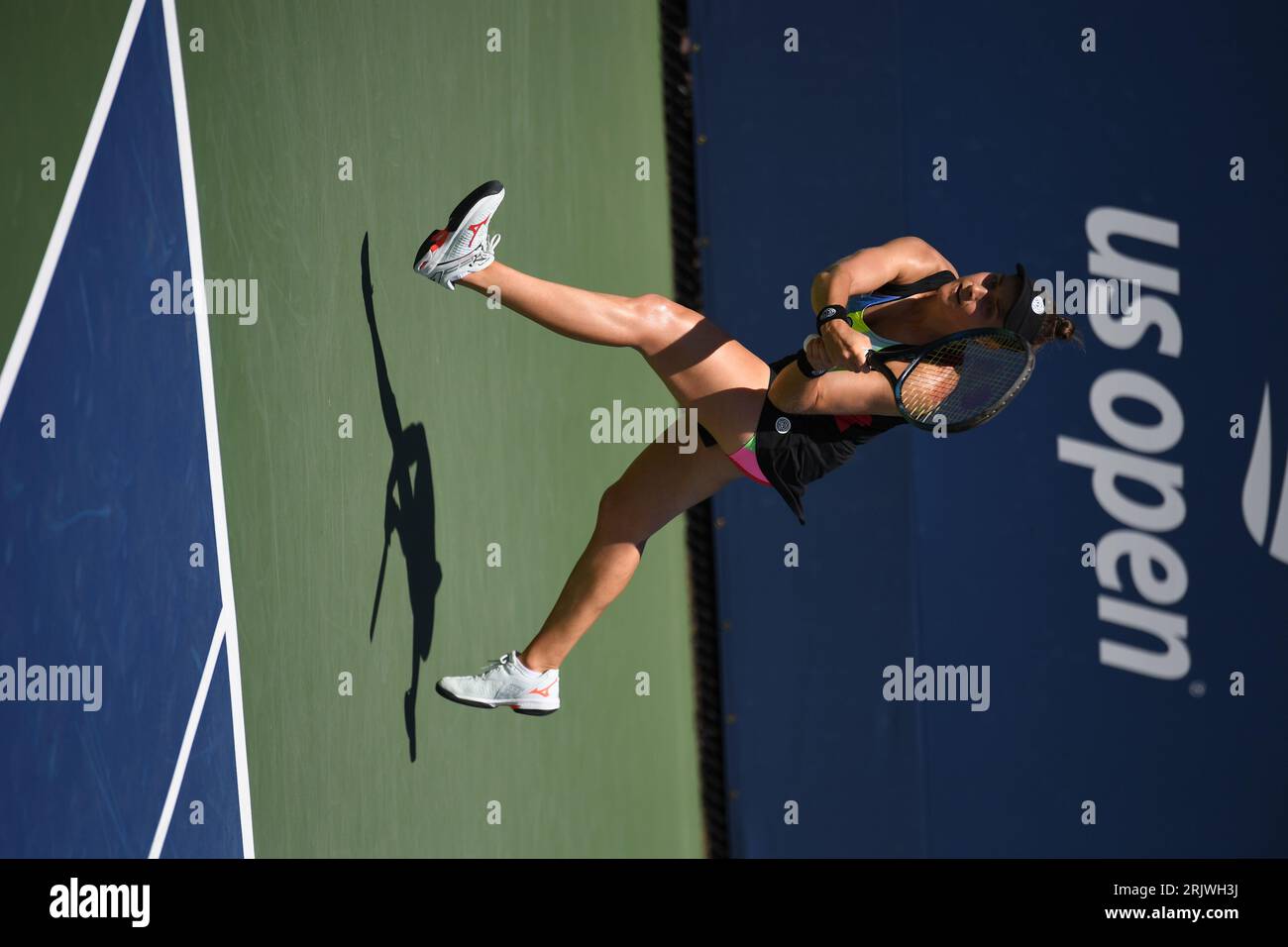 New York, United States. 23rd Aug, 2023. Belgian Marie Benoit pictured ...