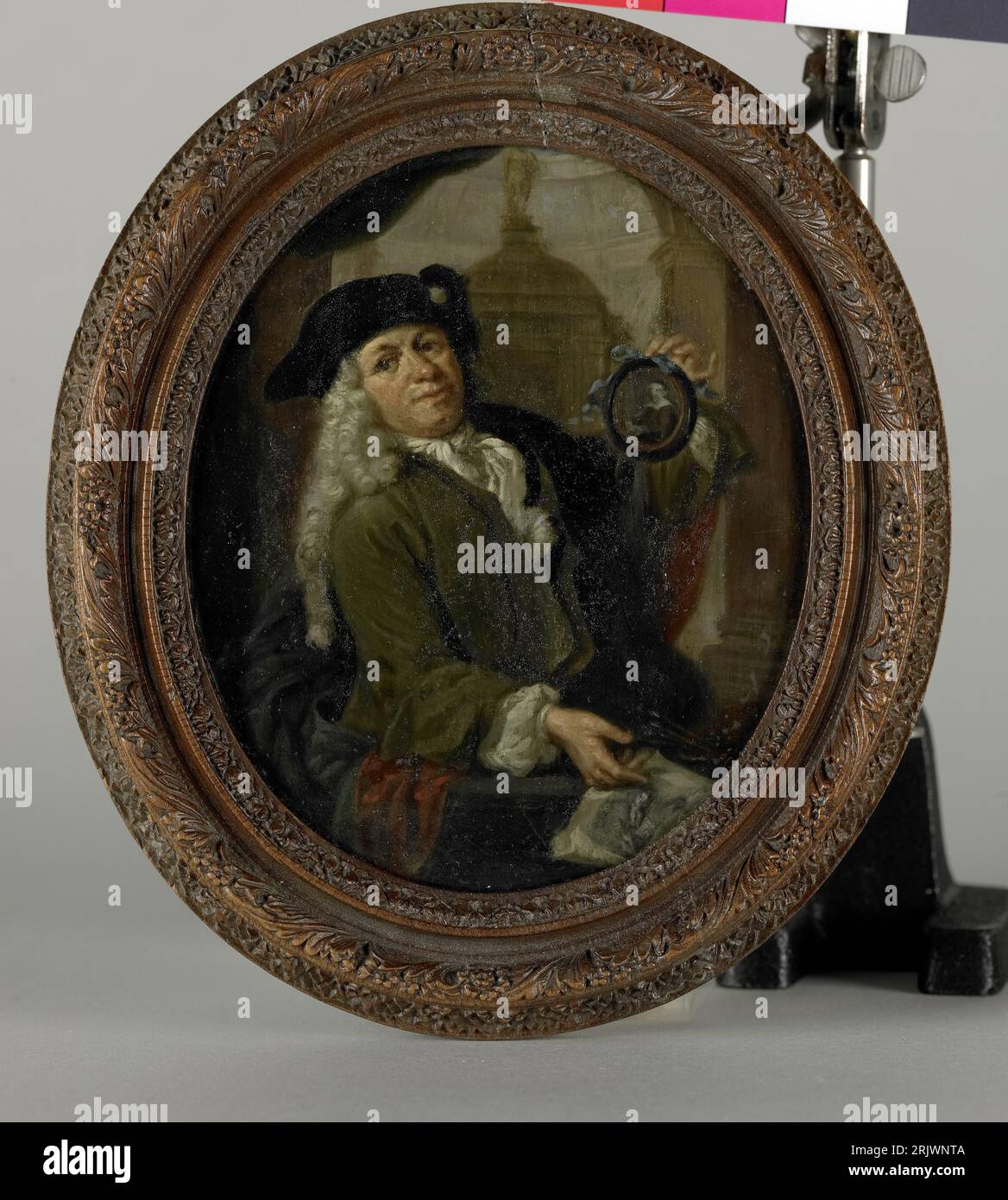 Portrait of Arnoud van Halen, Painter, Printmaker, Poet and Collector ...