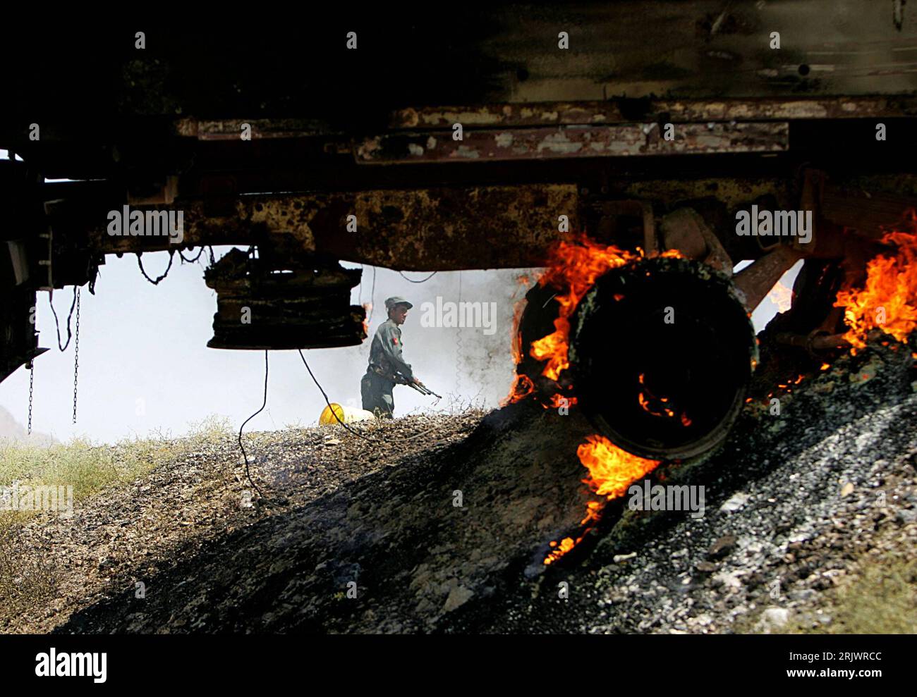 Feuer die waffe hi-res stock photography and images - Alamy