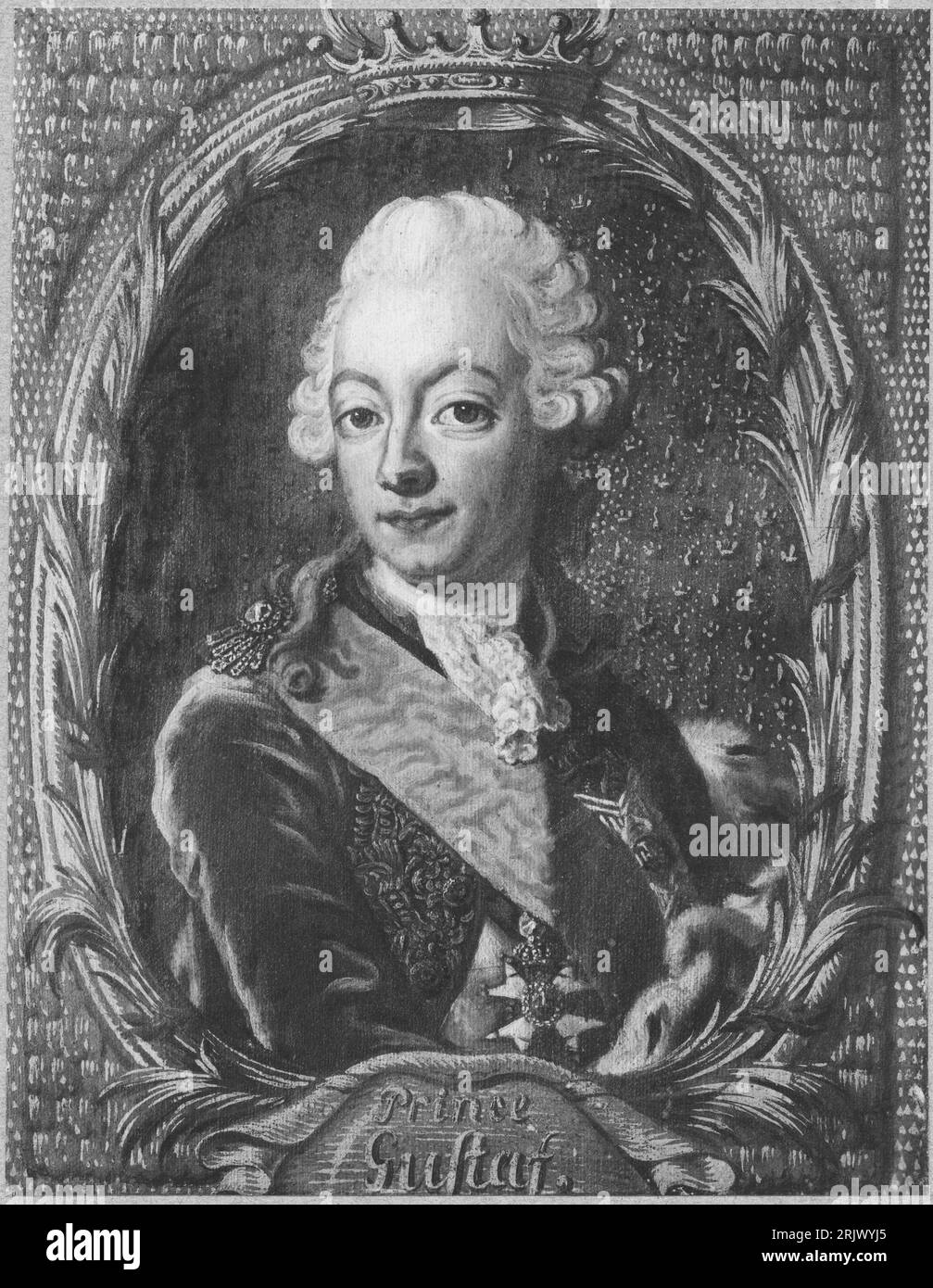 Gustav III (1746-1792), king of Sweden, married to Sofia Magdalena of ...