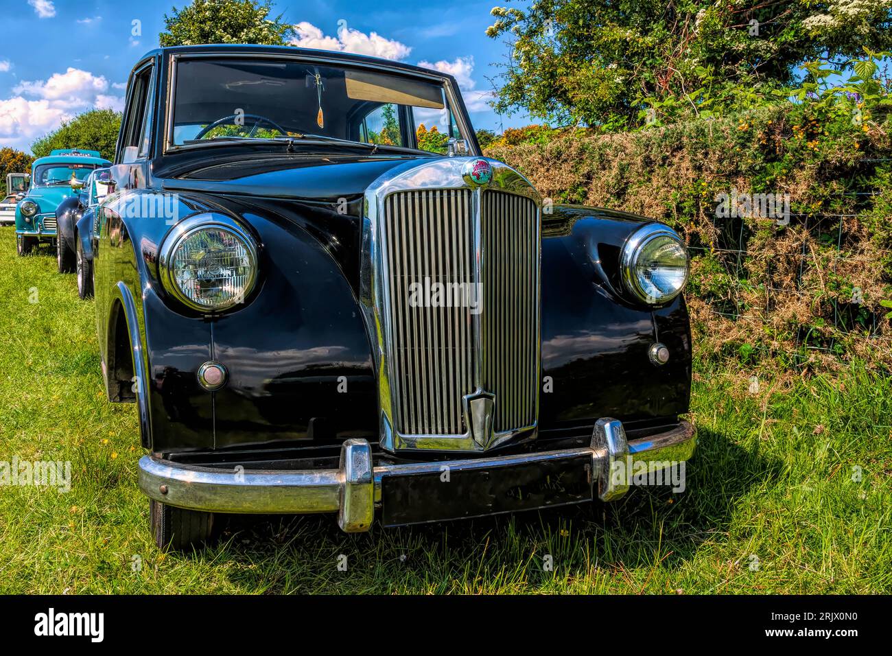Vintage Triumph Mayflower saloon car restored to full working order ...