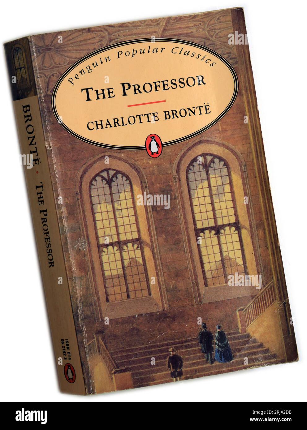 The Professor by Charlotte Bronte. Book cover. Studio set up Stock ...