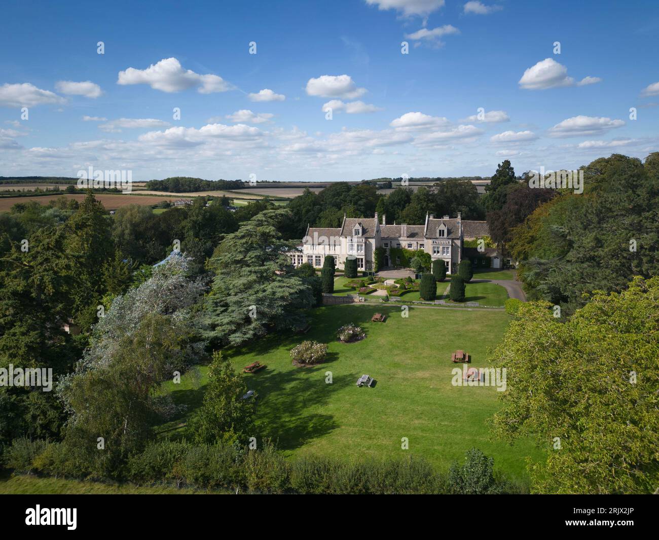 Tolethope Hall near Little Casterton, Rutland, England, the location of ...