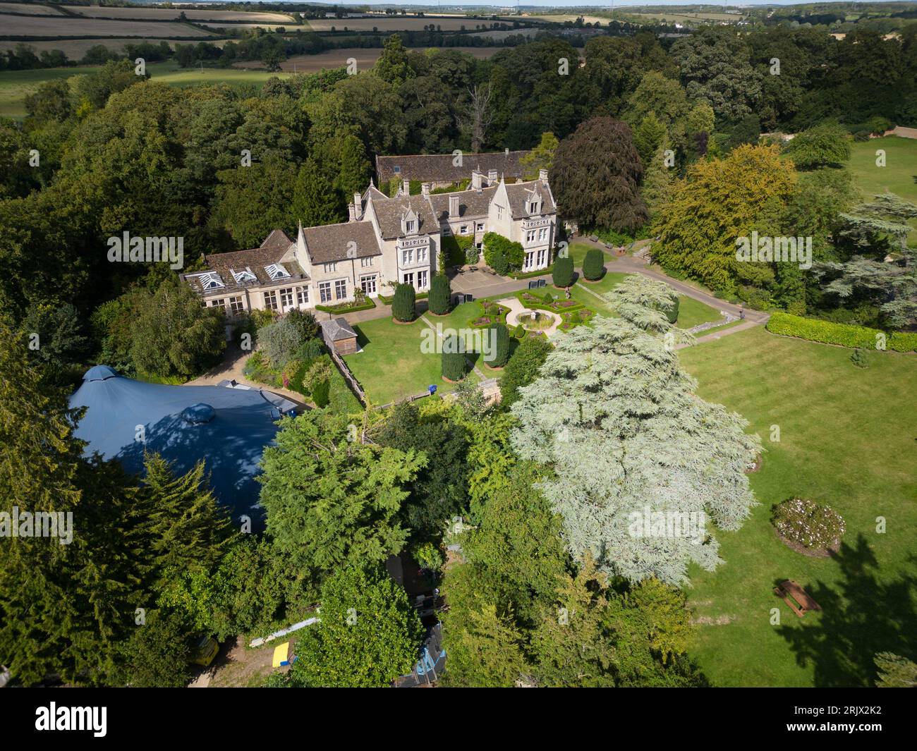 Tolethope Hall near Little Casterton, Rutland, England, the location of ...