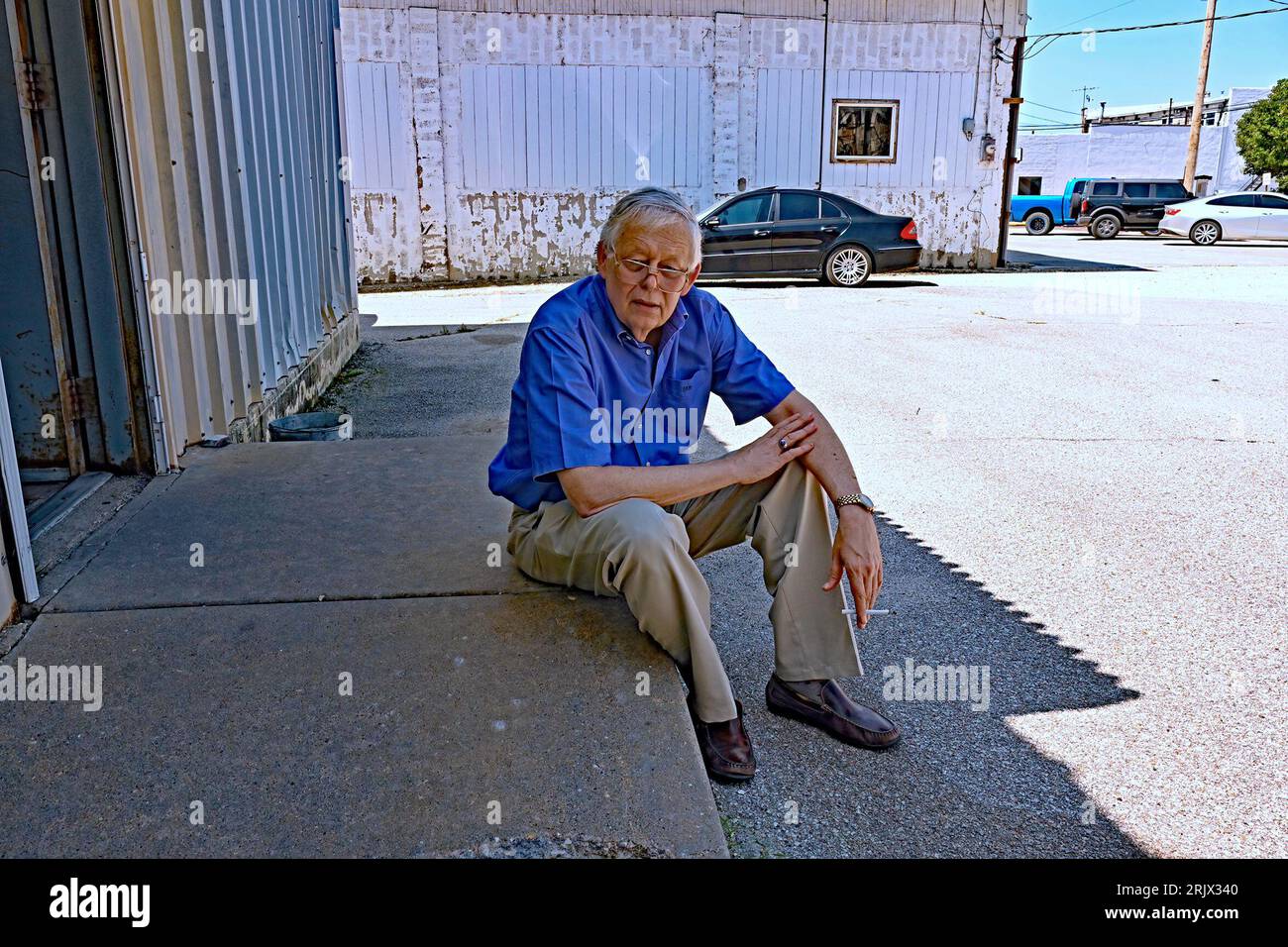 Marion Kansas August 21 2023 Eric Meyer The Publisher Of The Marion