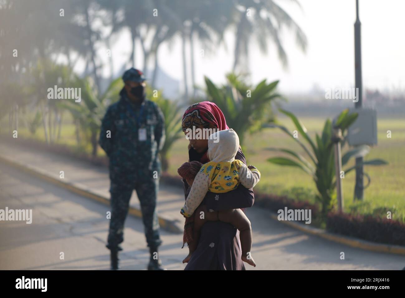 CHITTAGONG, BANGLADESH-JANUARY 29, 2021: Rohingya refugees move to ...