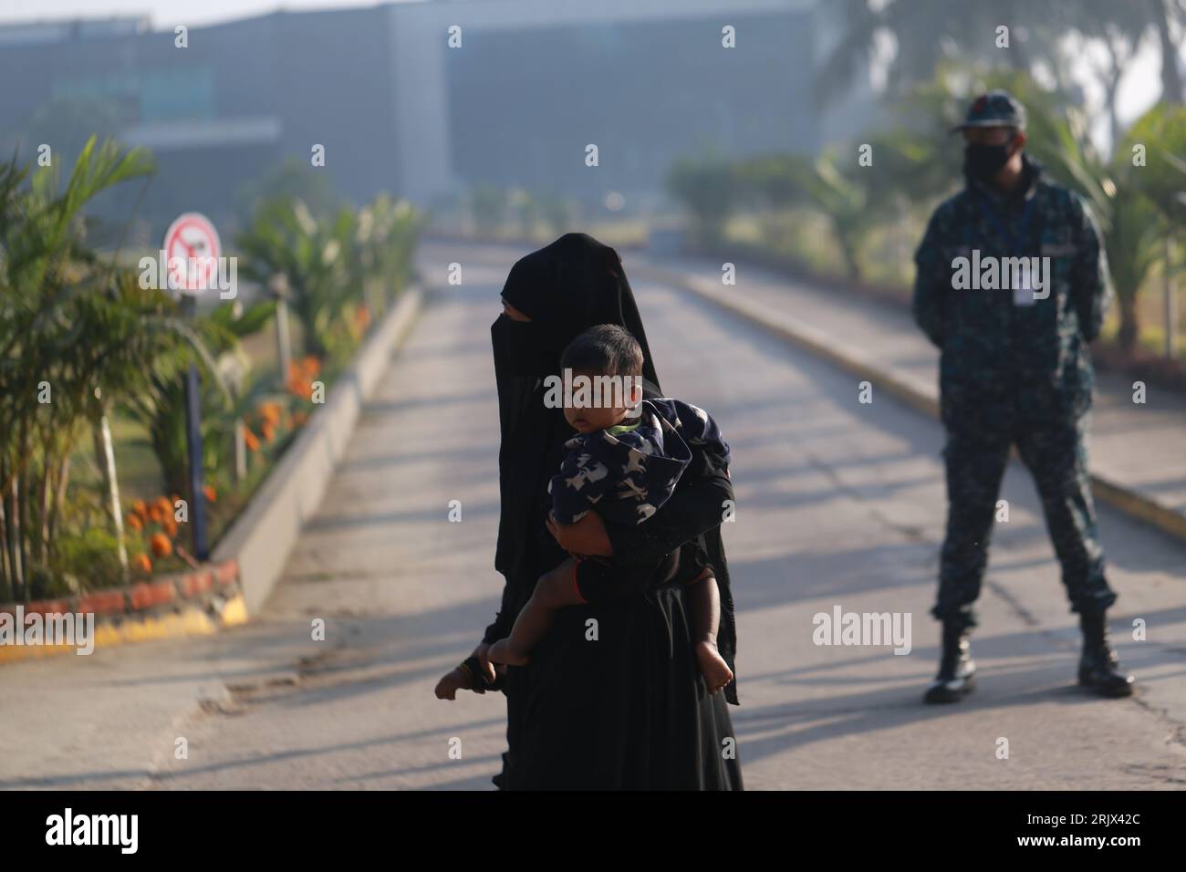 CHITTAGONG, BANGLADESH-JANUARY 29, 2021: Rohingya refugees move to ...