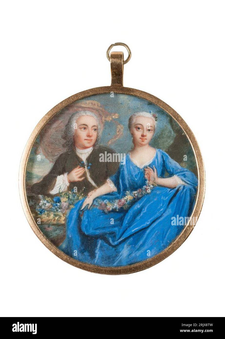 Unknown couple by Olof Arenius Stock Photo - Alamy