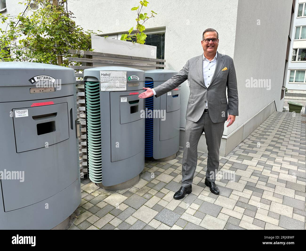 Stockholm, Sweden. 21st Aug, 2023. Joakim Karlsson, CEO and president ...