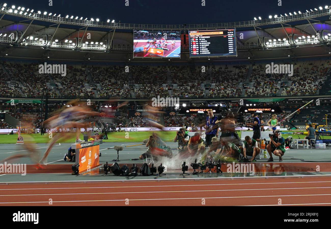 Budapest, Hungary. 23rd Aug, 2023. Athletics: World Championship, 3000 ...