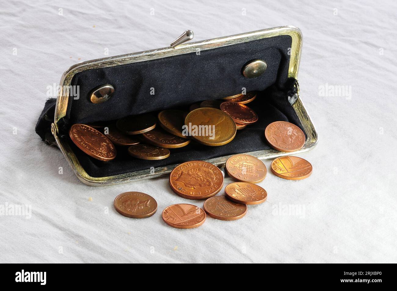 Shabby purse hi-res stock photography and images - Alamy