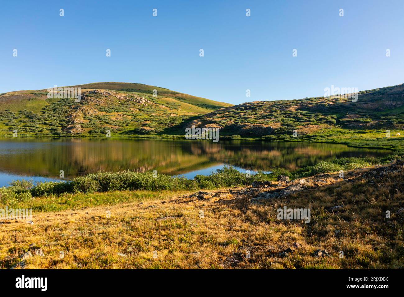 Photograph of one of the Verde Lake, Weminuche WIlderness, San Juan ...