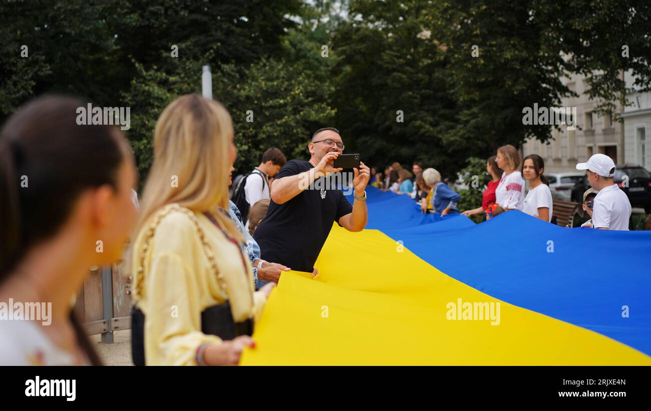 Celebration of Independence Day of Ukraine,National Flag Day ...