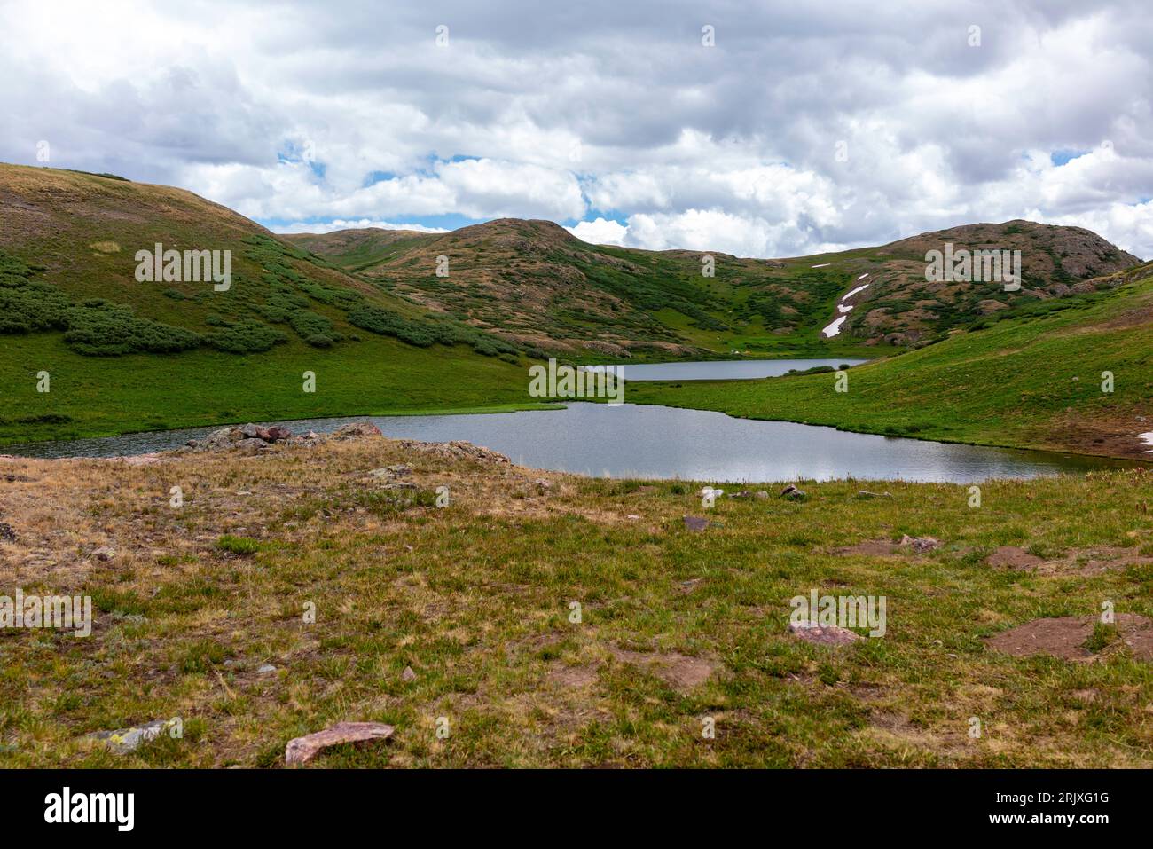 Photograph of one of the Verde Lake, Weminuche WIlderness, San Juan ...