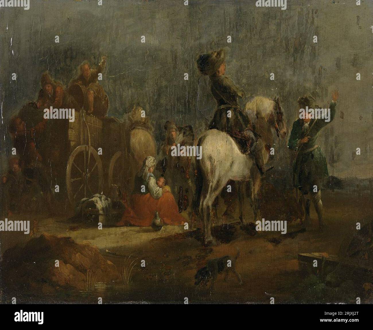 Reiter bei der rast hi-res stock photography and images - Alamy