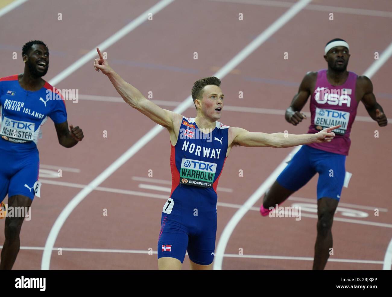 Budapest, Hungary. 23rd Aug, 2023. Athletics: World Championship, 400 m ...