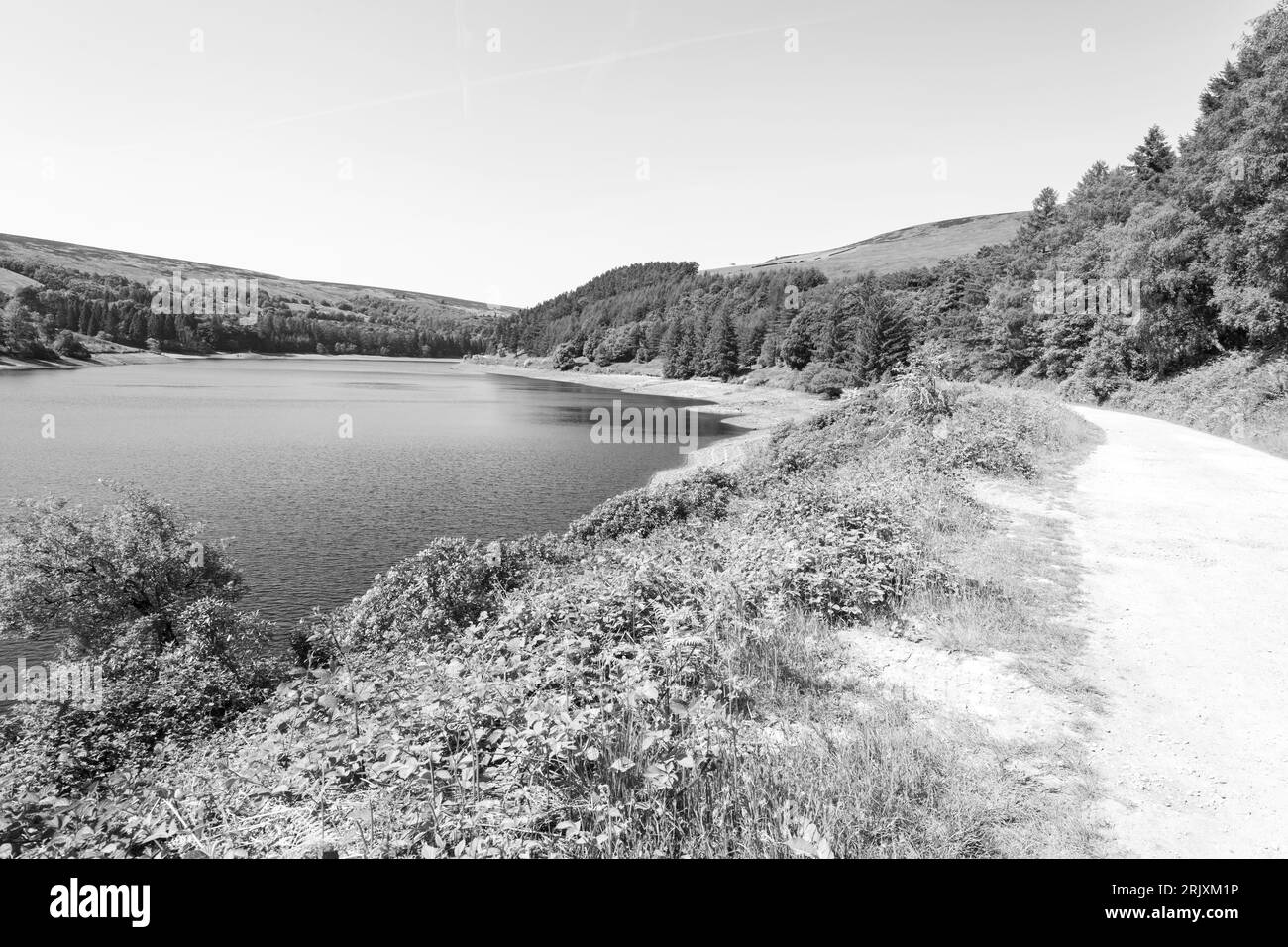 Derwent reservoir in the Peak District National Park Stock Photo - Alamy