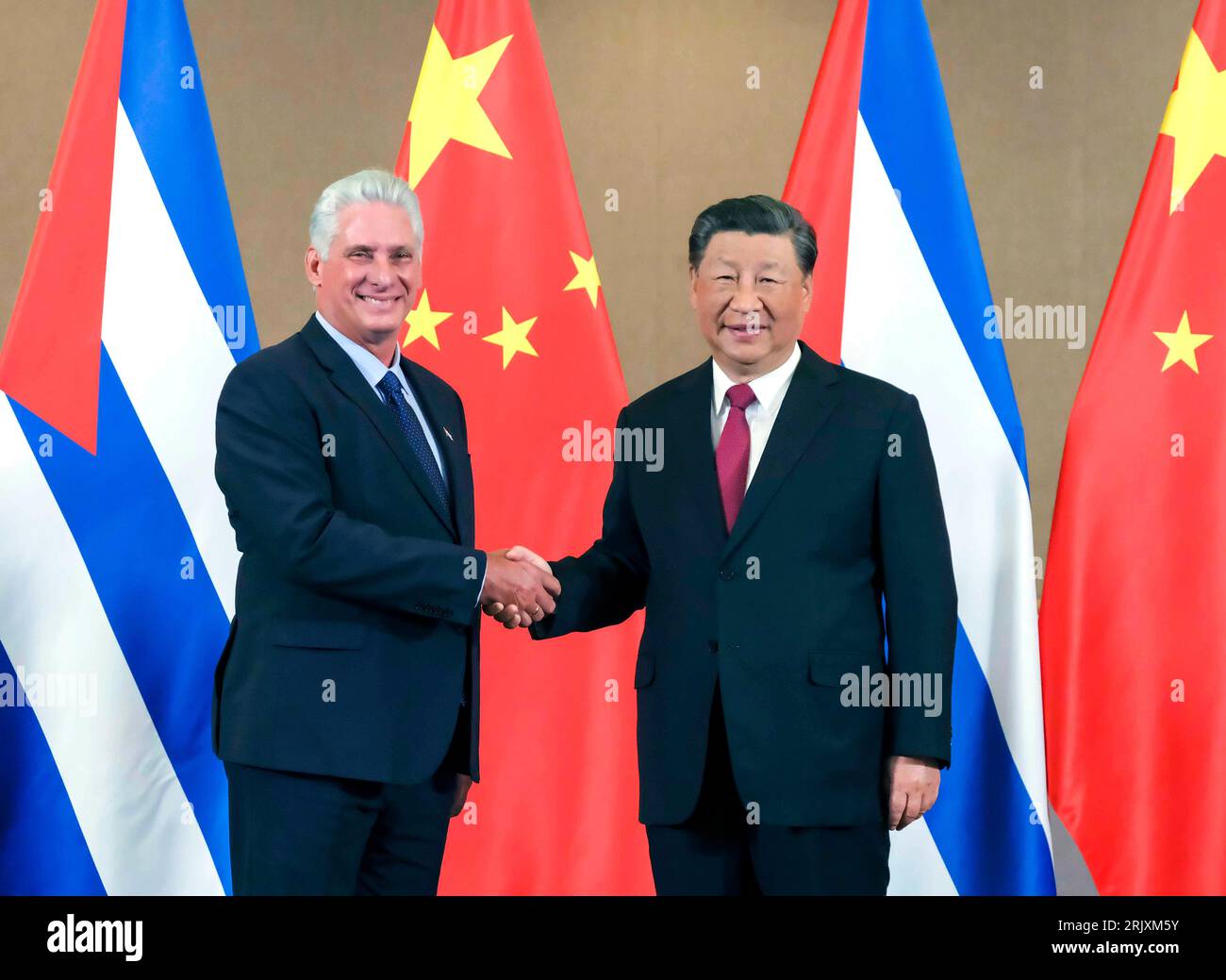 Johannesburg, South Africa. 23rd Aug, 2023. Chinese President Xi ...