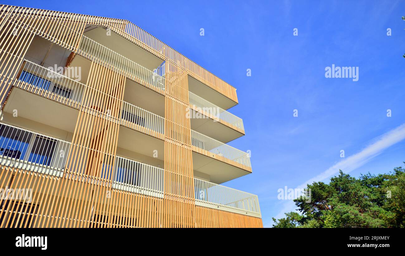 Luxury modern residential apartment building complex Stock Photo - Alamy