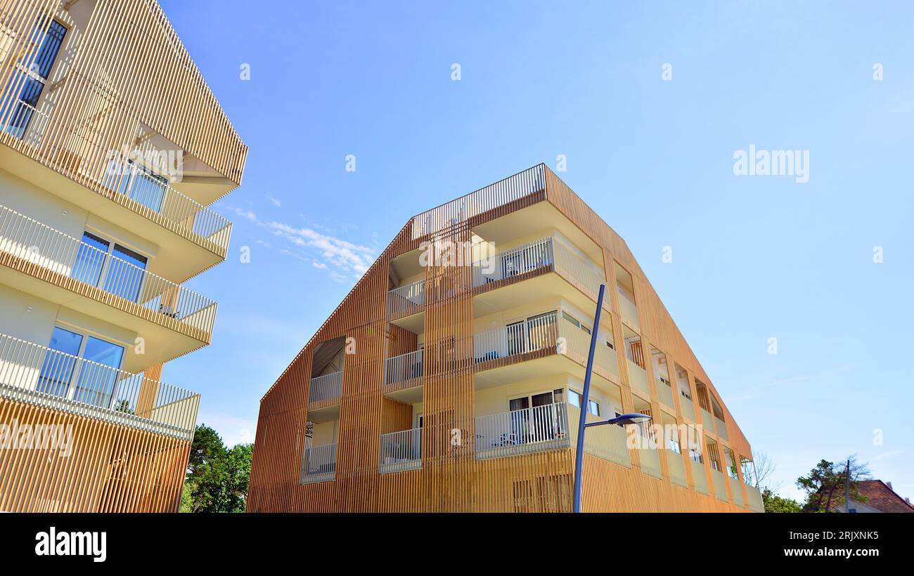 Luxury modern residential apartment building complex Stock Photo - Alamy