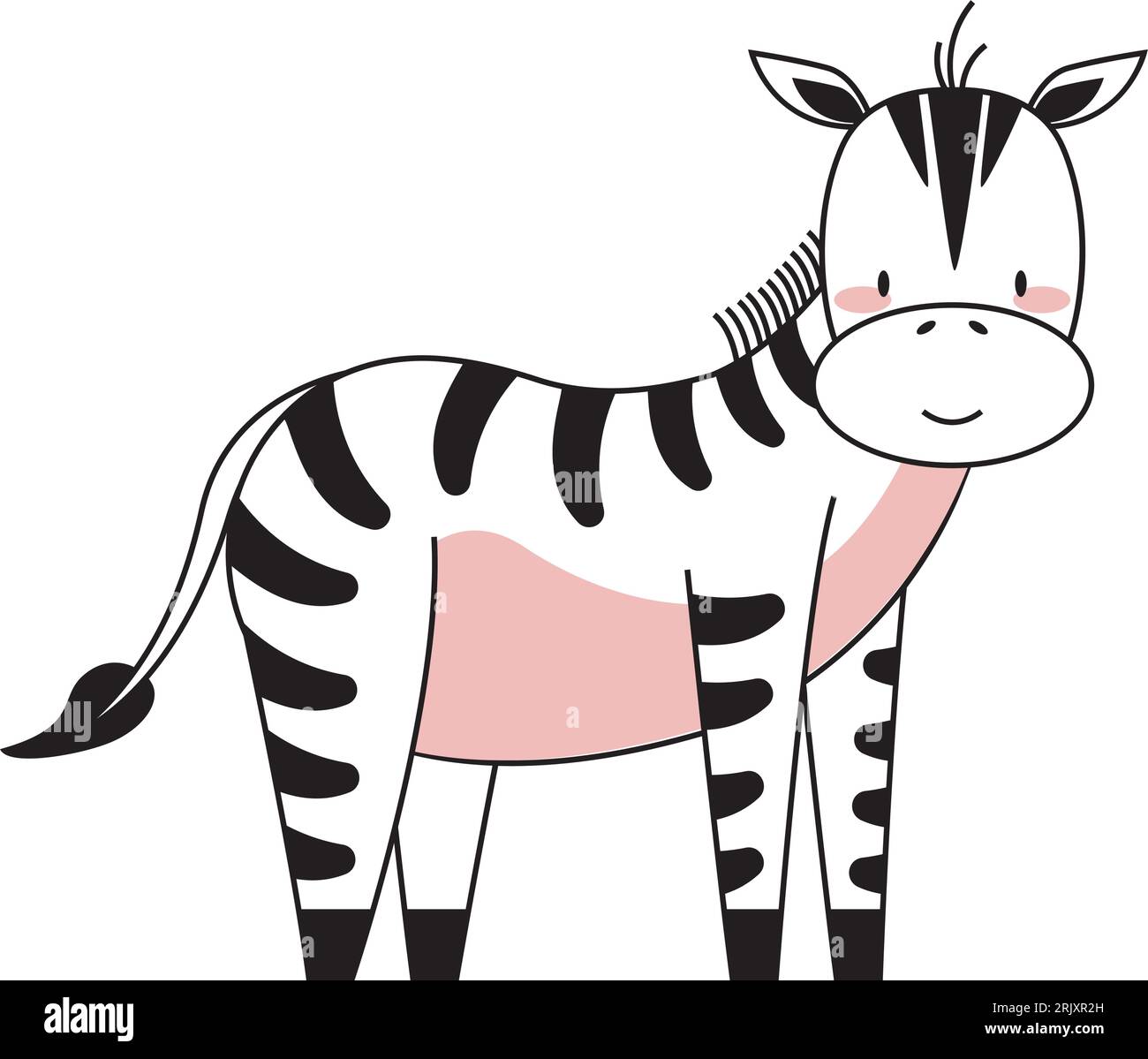 cute zebra design Stock Vector Image & Art - Alamy