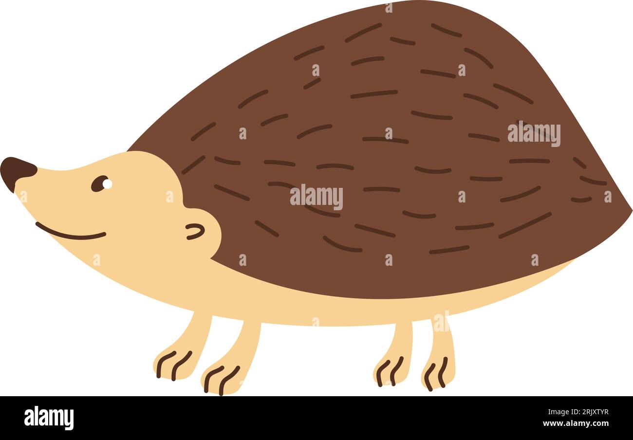 smiling hedgehog design Stock Vector Image & Art - Alamy