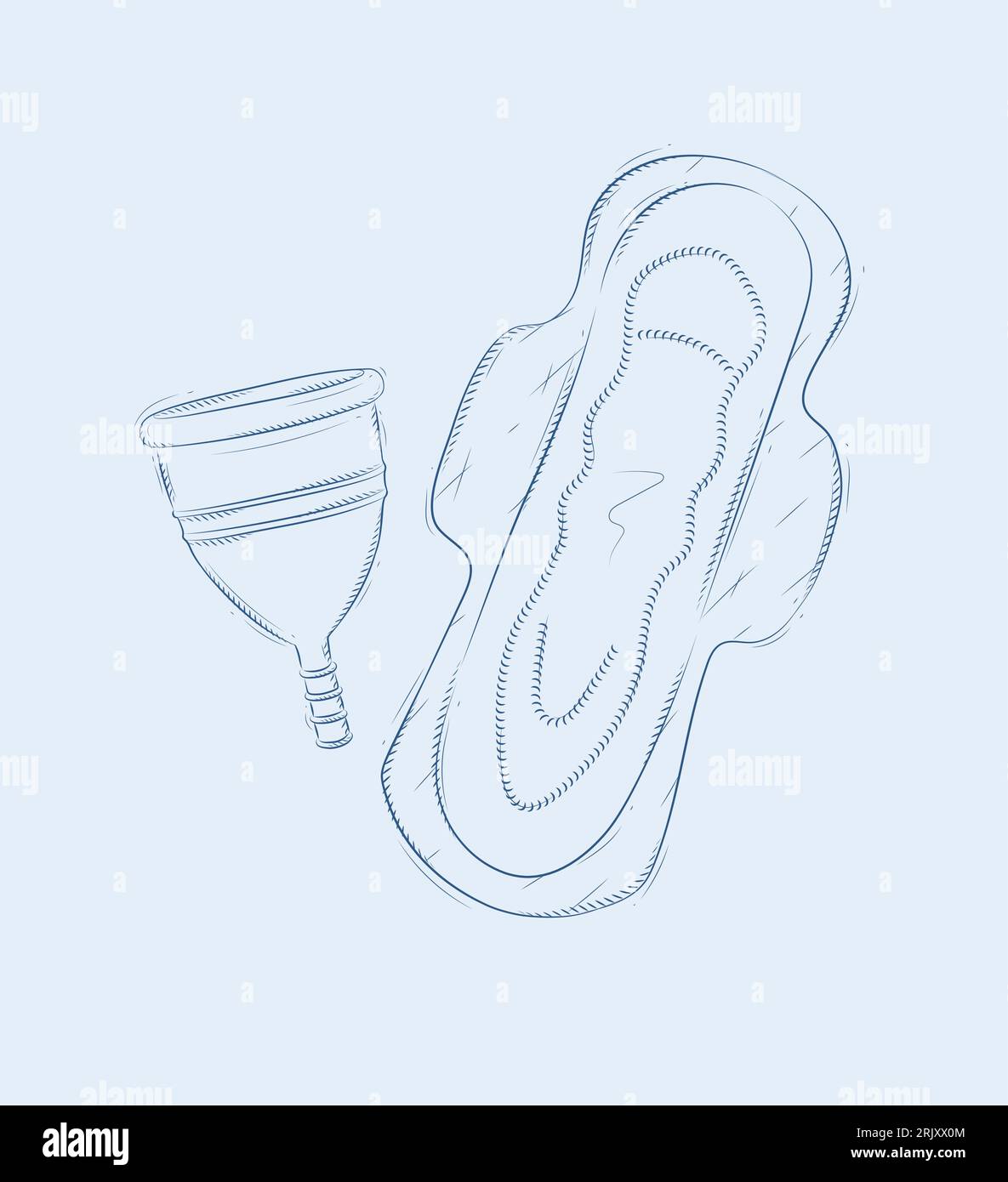 Female woman women menstrual health healthcare Stock Vector Images - Alamy