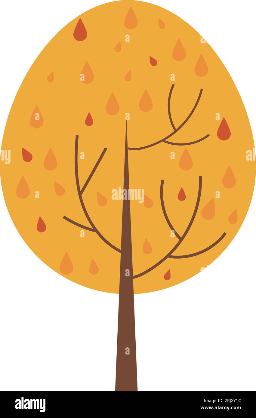 tree autum nature Stock Vector Image & Art - Alamy
