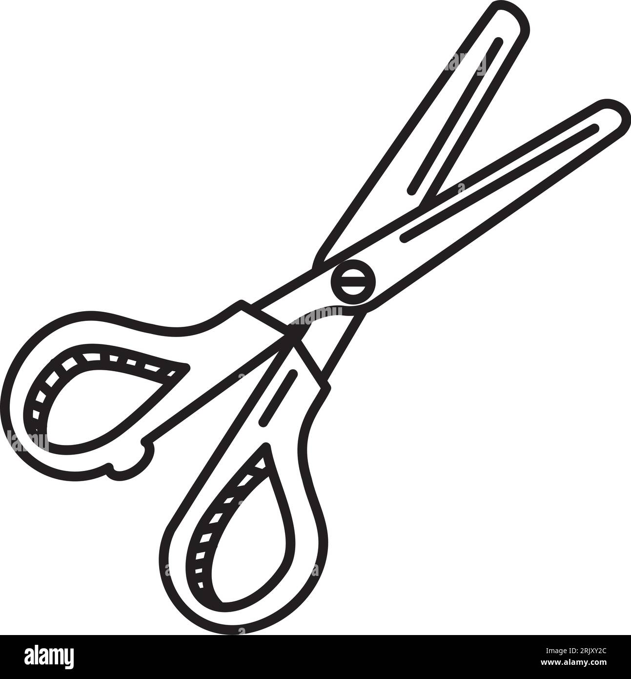 school scissors design Stock Vector Image & Art - Alamy