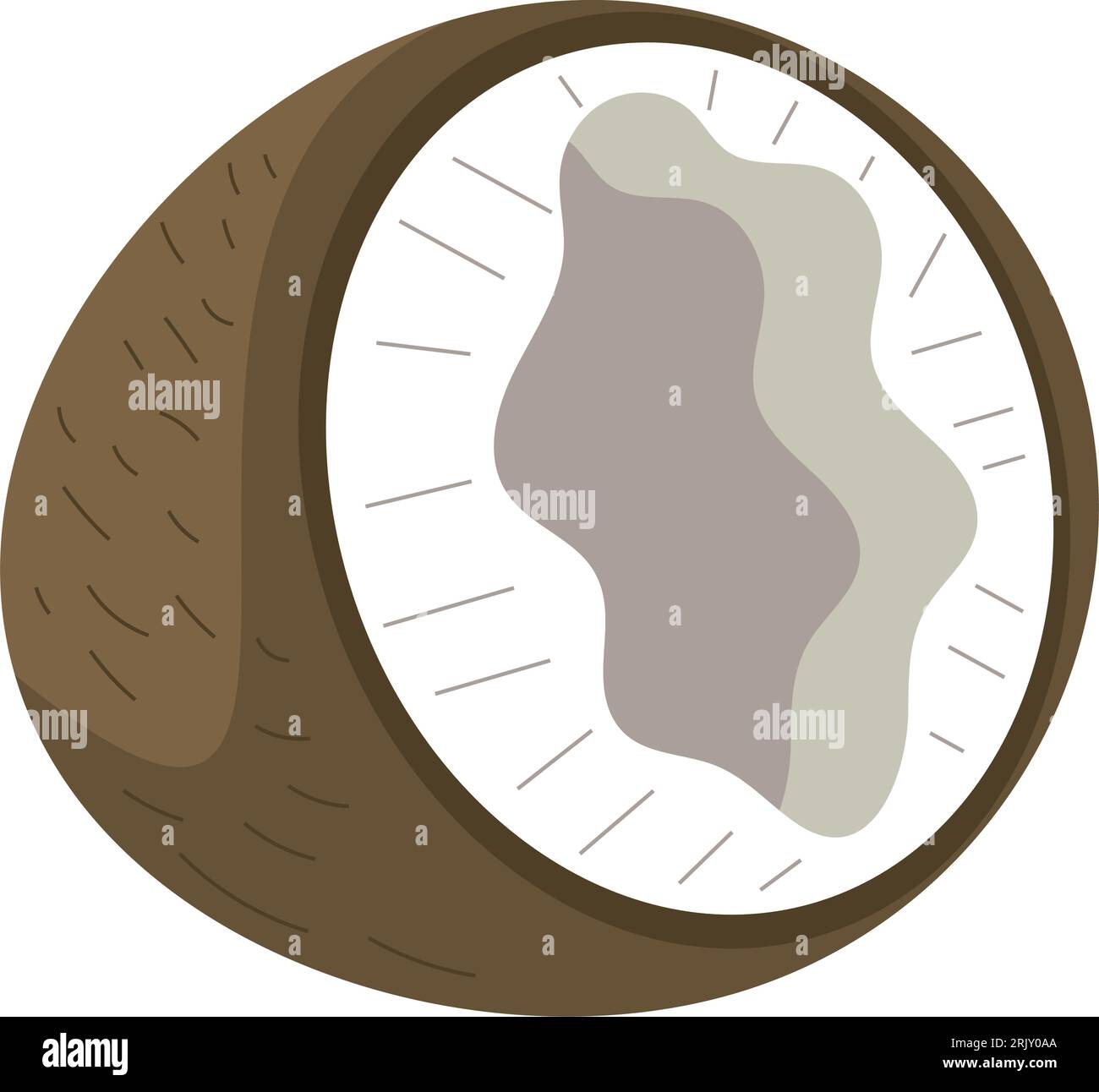 healthy coconut design Stock Vector Image & Art - Alamy