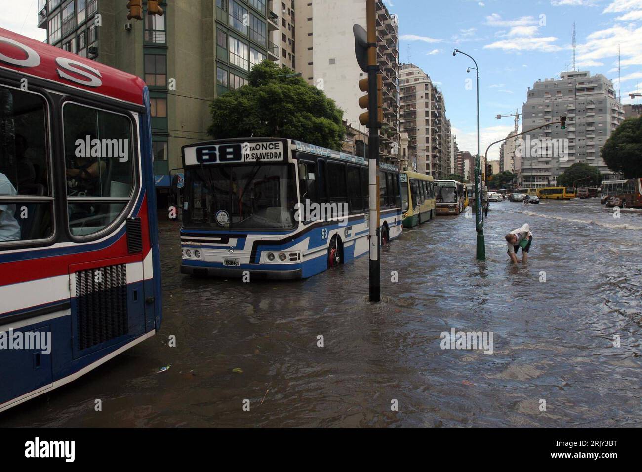 Wunderbar Buenos Aires Unwetter Bild