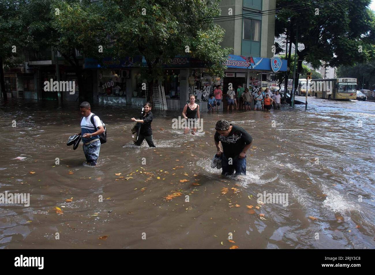 Wunderbar Buenos Aires Unwetter Bild
