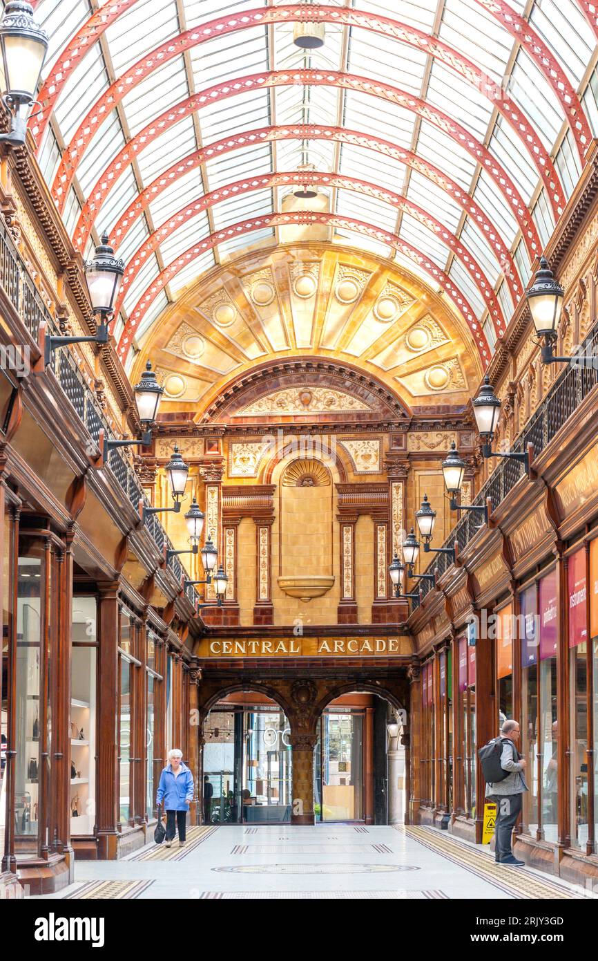 Edwardian Central Arcade, Grainger Street, Grainger Town, Newcastle ...