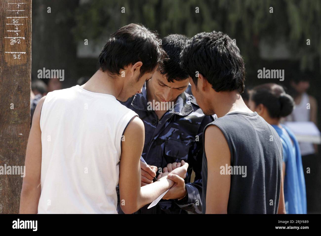 Musterung hi-res stock photography and images - Alamy