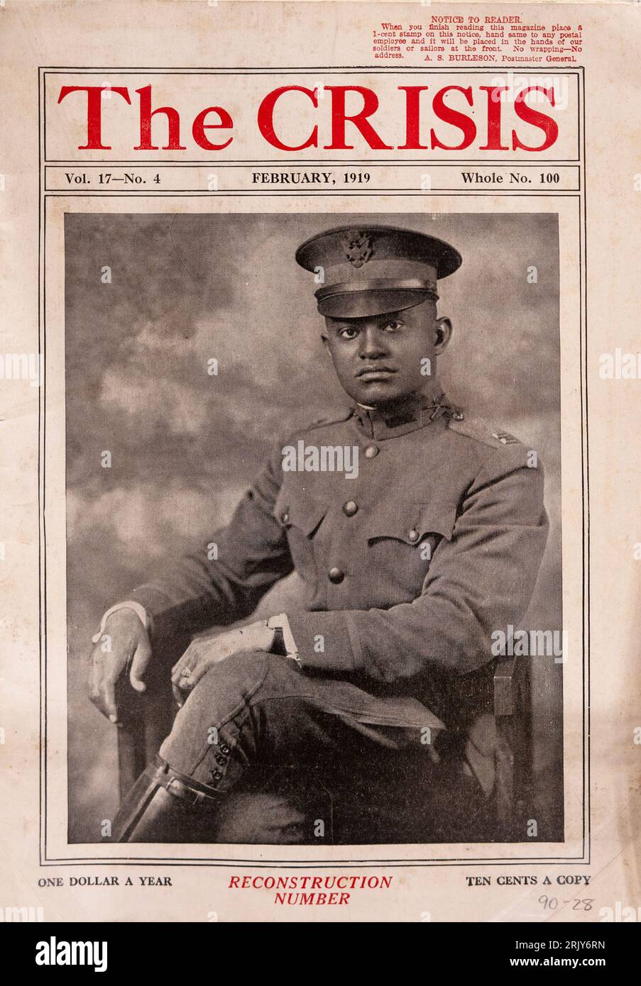the Crisis front cover from February 1919 record of the darker races ...