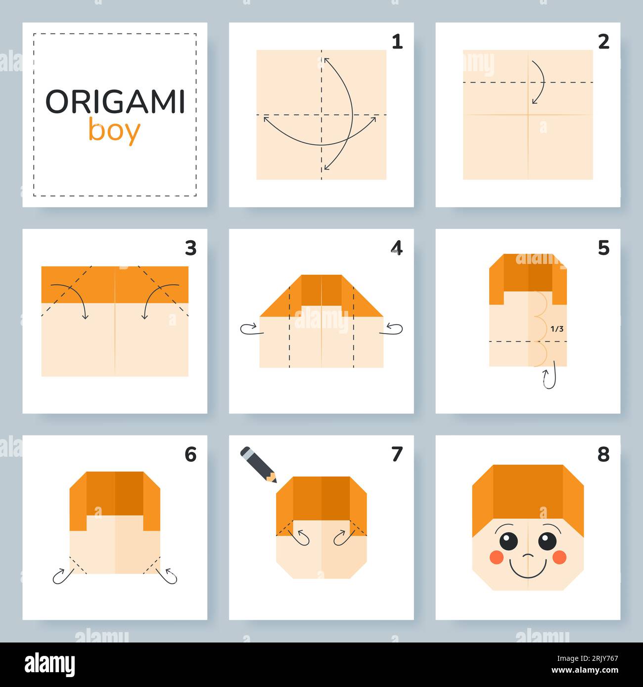 Boy learning chinese Stock Vector Images - Alamy