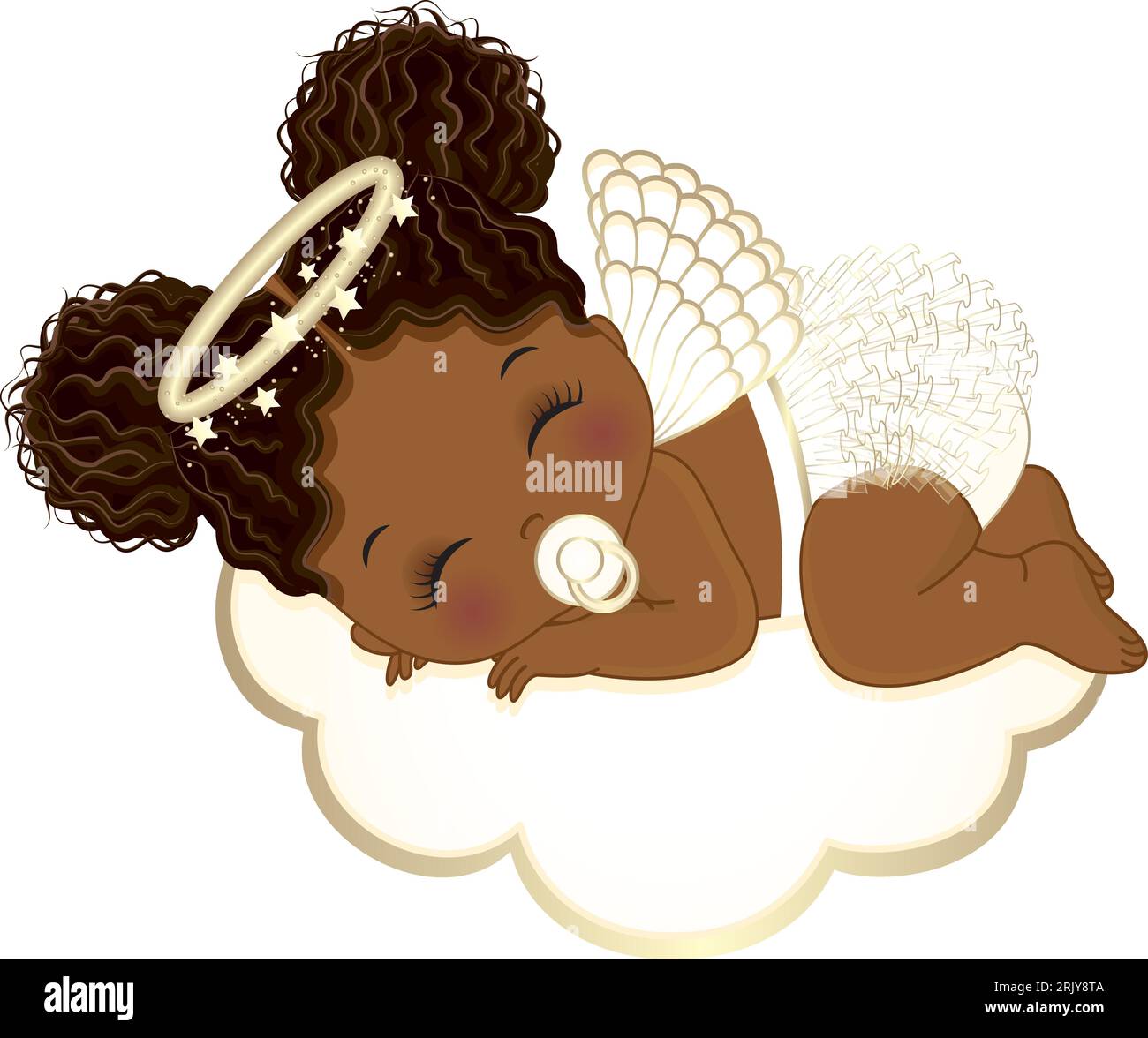 Angel Baby Girl Clipart