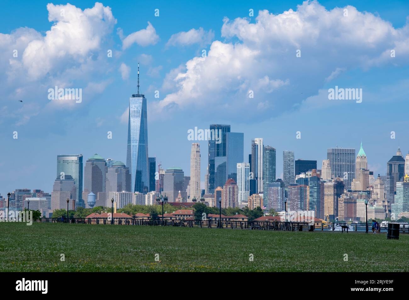 Liberty state park skyline hi-res stock photography and images - Alamy