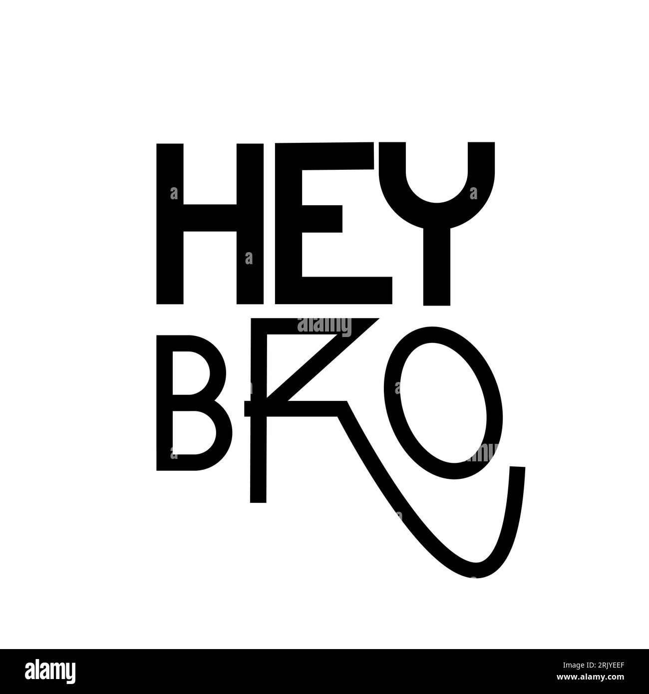 Hey bro Black and White Stock Photos & Images - Alamy